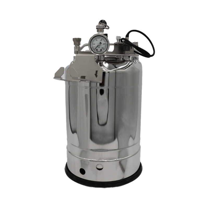 Sheath Tank W pressure gauge/filter holder