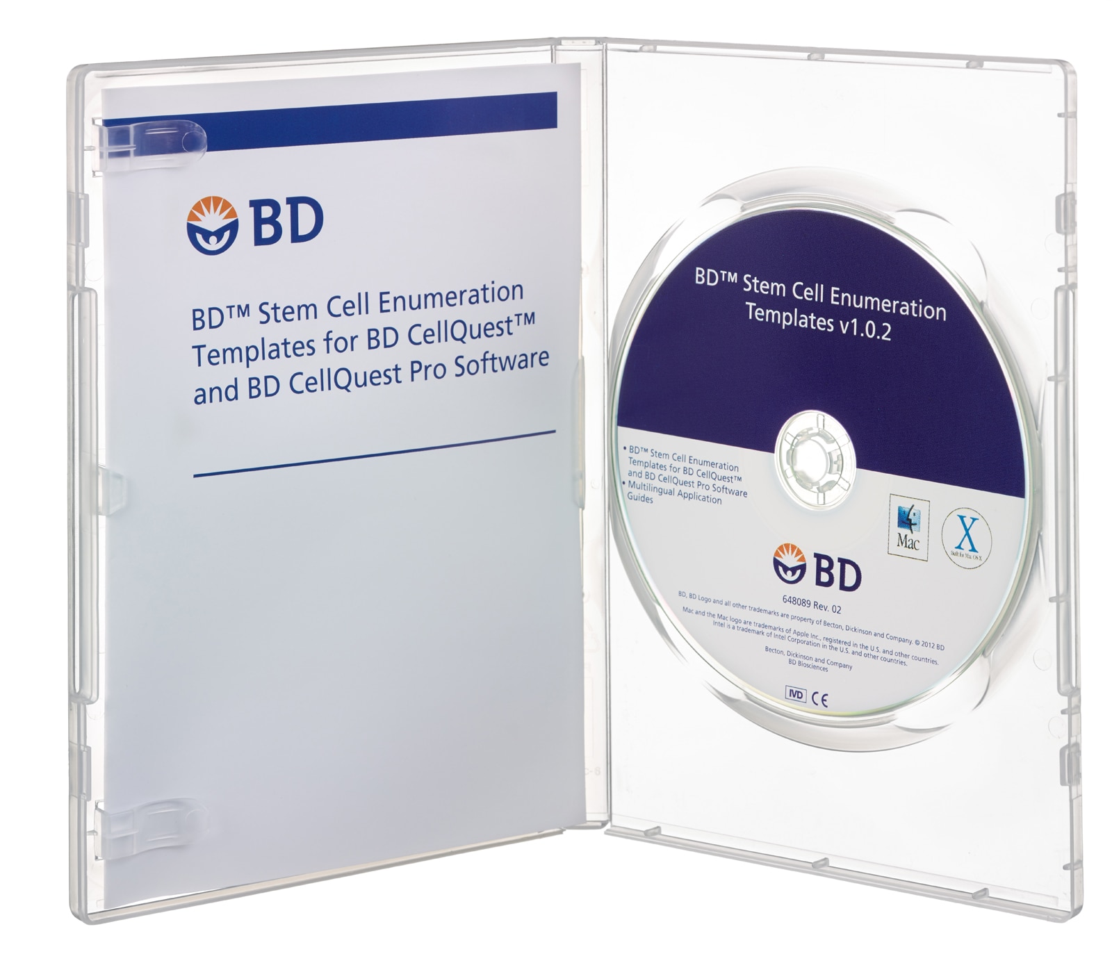 BD SCE Software Templates for BD CellQuest™ and BD CellQuest™ Pro
