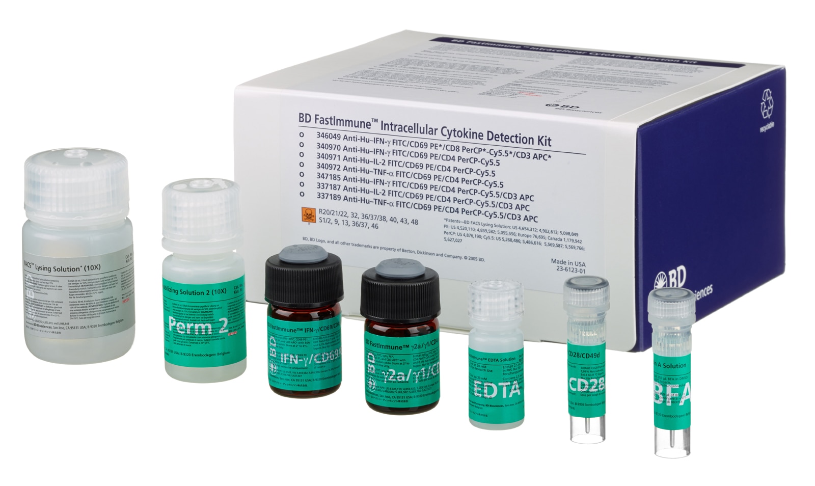 CD4 Intracellular Cytokine Detection Kit Anti-Hu-IFNγ/CD69/CD4/CD3